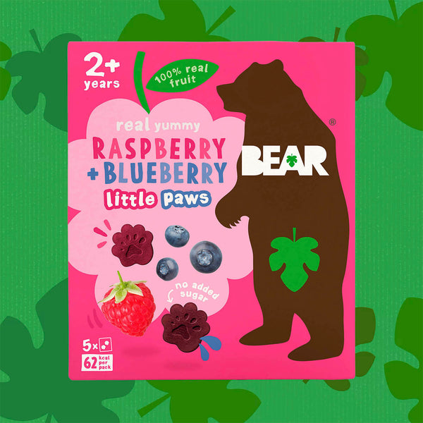 BEAR Raspberry & Blueberry Paws – Free From Direct