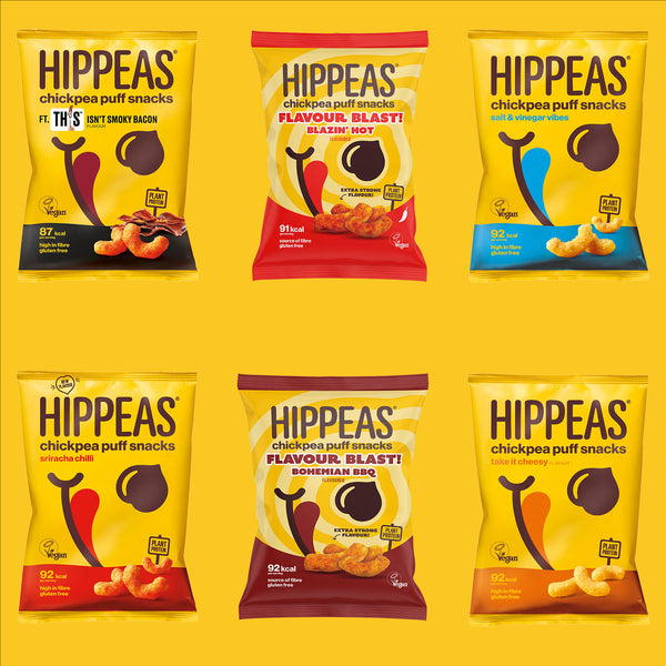 Hippeas puffs - Selection 12 x 22g – Free From Direct